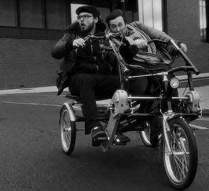 Fun2Go tandem companion cycle in music video | Van Raam