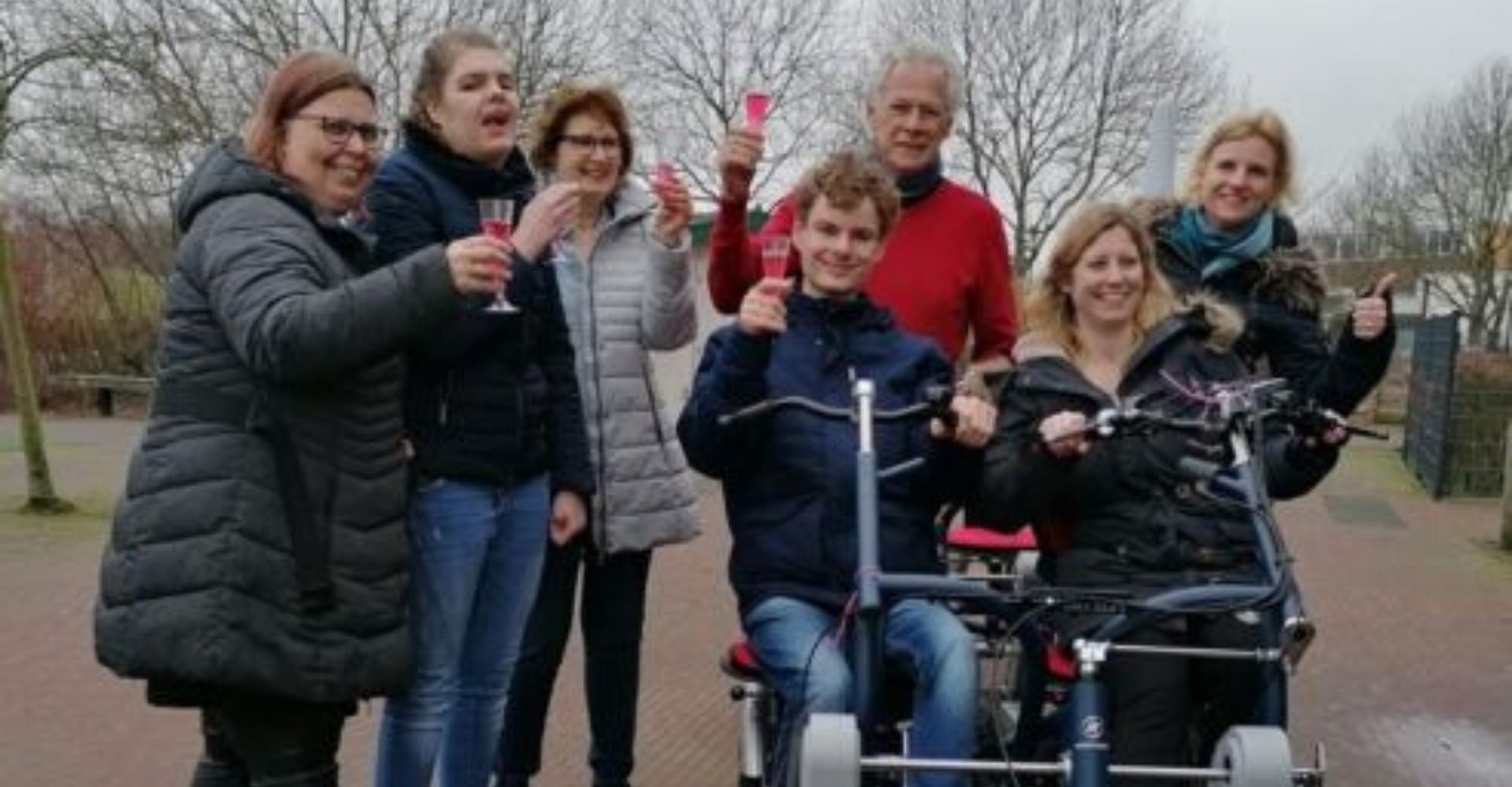 Fun2Go side by side tandem for young and old | Van Raam
