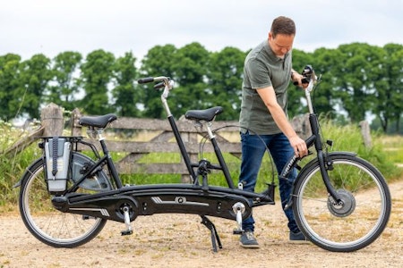 A detachable frame at Van Raam bikes