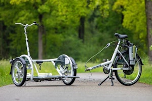 A detachable frame at Van Raam bikes