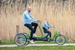 Three tricycle tandems by vanRaam in comparison