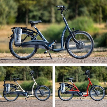 Differences 1st and 2nd generation low entry bike Balance | Van Raam