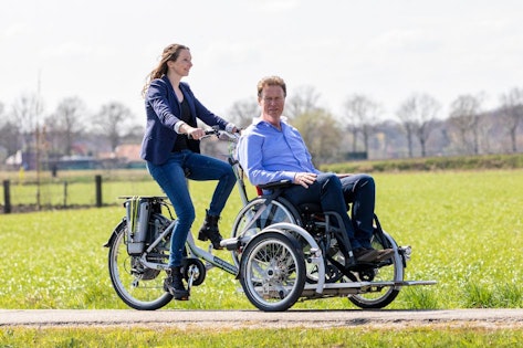 Unieke rij-eigenschappen van de VeloPlus rolstoelfiets | Van Raam