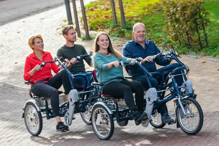 Der FunTrain 1 Parallel-Tandem-Anhänger | Van Raam