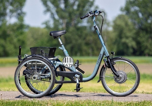 The frame number on the special needs bikes from vanRaam | vanRaam