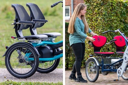 7 differences between 2nd and 1st generation Fun2Go duo bike | Van Raam