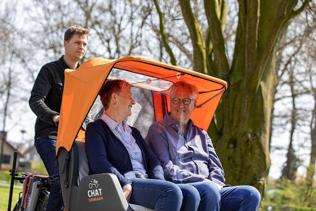 Chat Rickshaw Bike | Transportbike by vanRaam | vanRaam