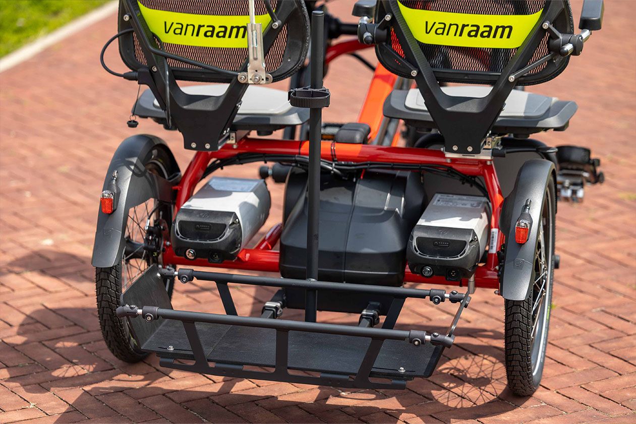 Houder voor inklapbare rollator | vanRaam