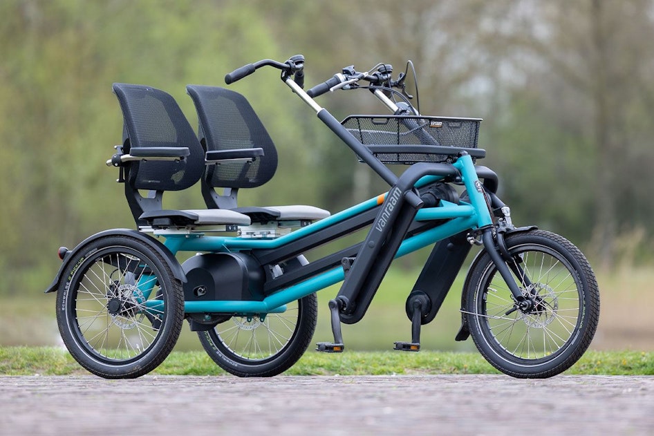 Vélo 2 places, tandem côte à côte Fun2Go | vanRaam