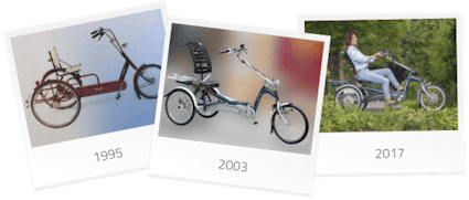 Easy Rider tricycle | Three wheel bike for adults by Van Raam | Van Raam