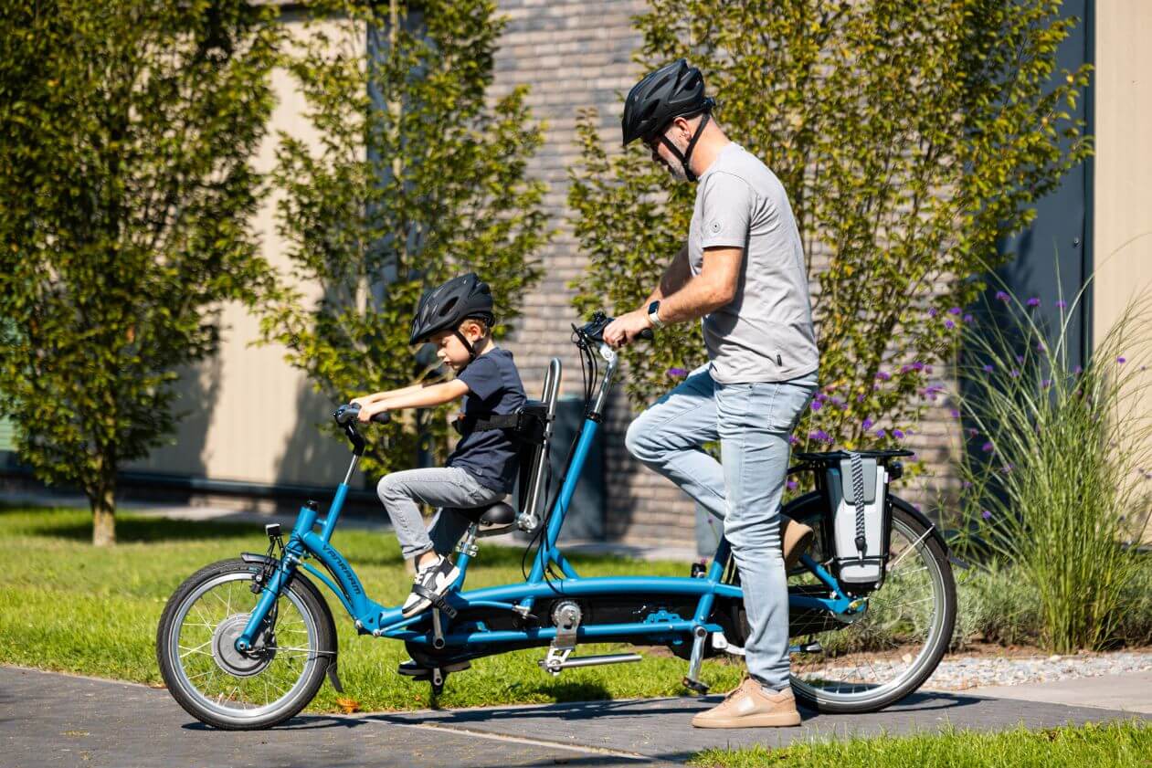 Kivo Parent child tandem bicycle by Van Raam Van Raam